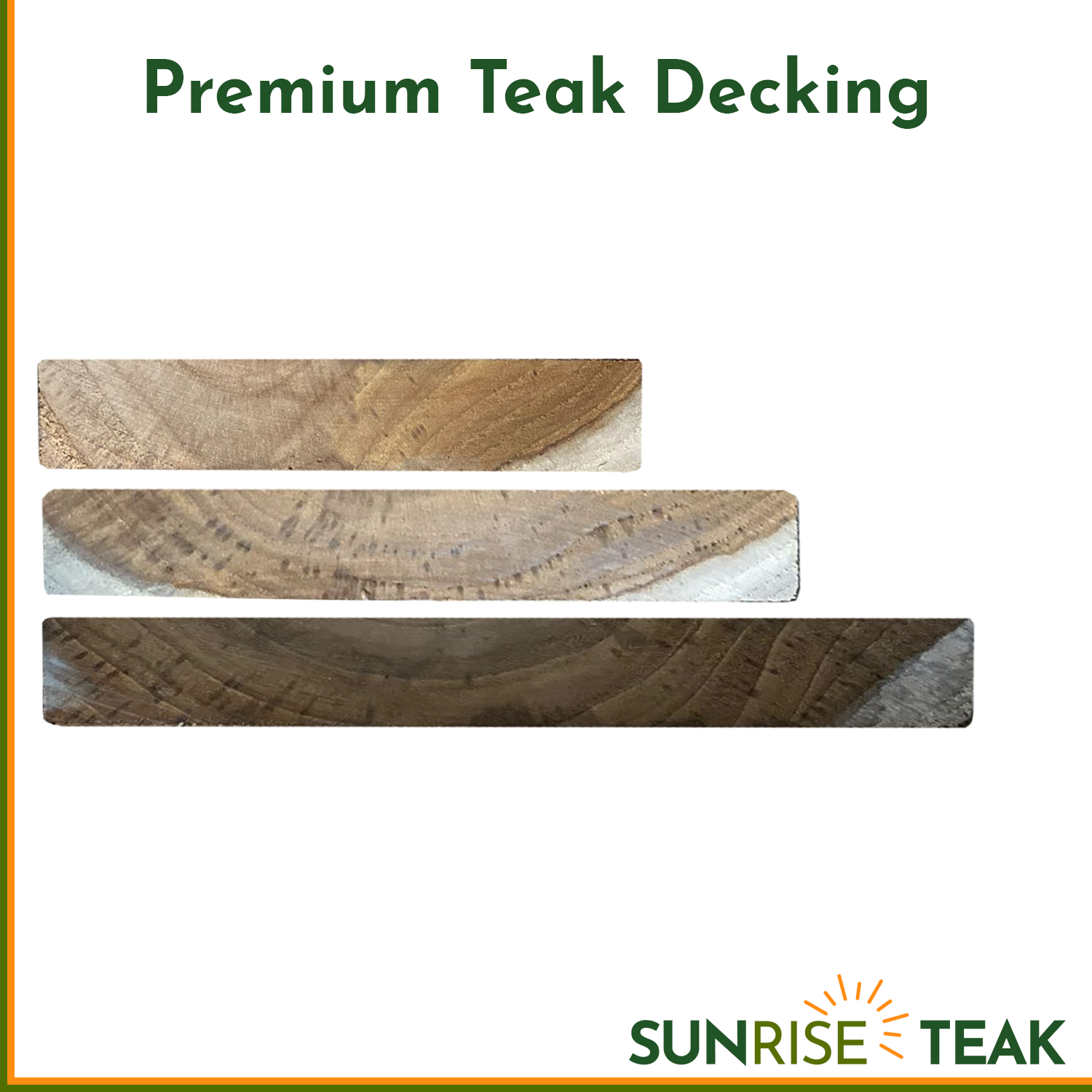 Sunrise Teak - Premium Teak Decking and Products