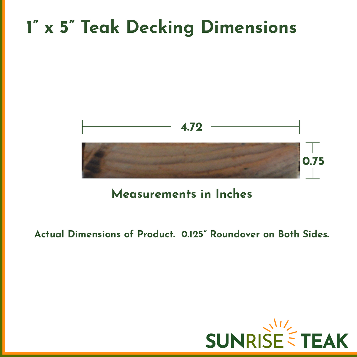 Sunrise Teak - Premium Teak Decking and Products
